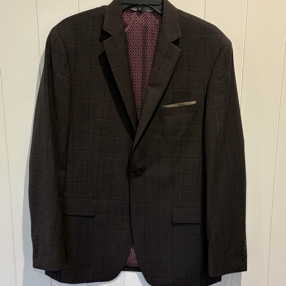 Perry Ellis | Suits & Blazers | Perry Ellis Slim Fit Wool Blend ...